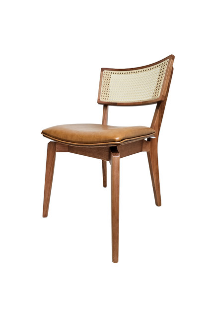 Cadeira Madeira Eva Couríssimo Tela Sextavada